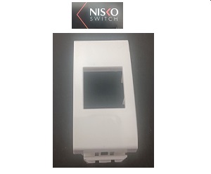 מתאם ניסקו רייק לקונקטור RJ45 נקבה - TST - מוצרי תקשורת ותשתיות